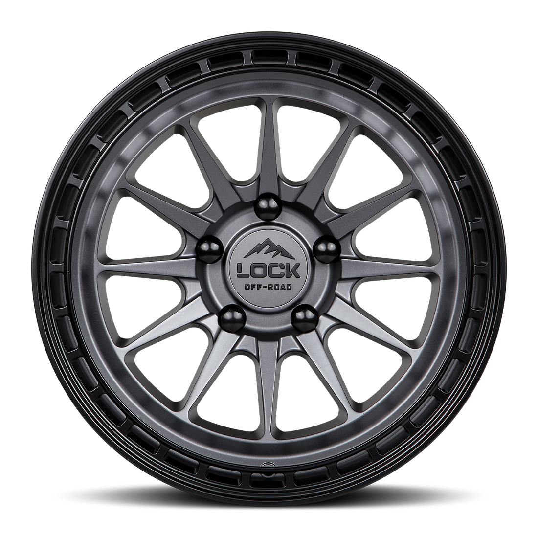 BAJA- MATTE GREY – Lock Off-Road Wheels