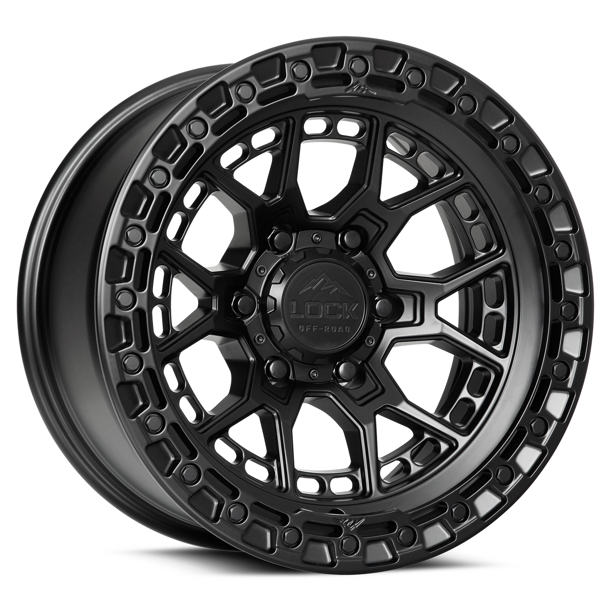 COMMANDO- MATTE BLACK – Lock Off-Road Wheels