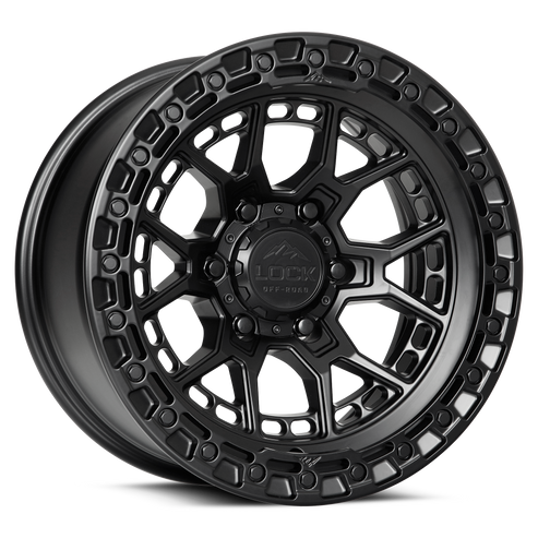 COMMANDO- MATTE BLACK – Lock Off-Road Wheels