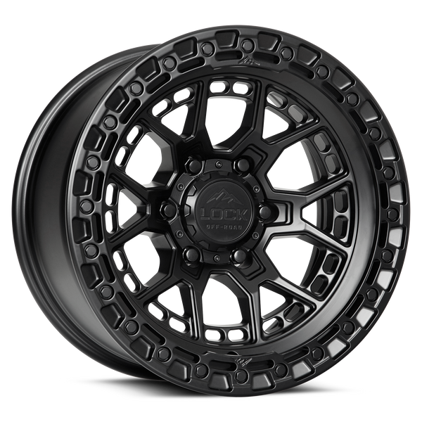 COMMANDO- MATTE BLACK – Lock Off-Road Wheels