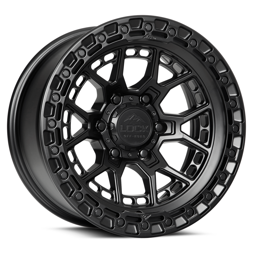 COMMANDO- MATTE BLACK – Lock Off-Road Wheels