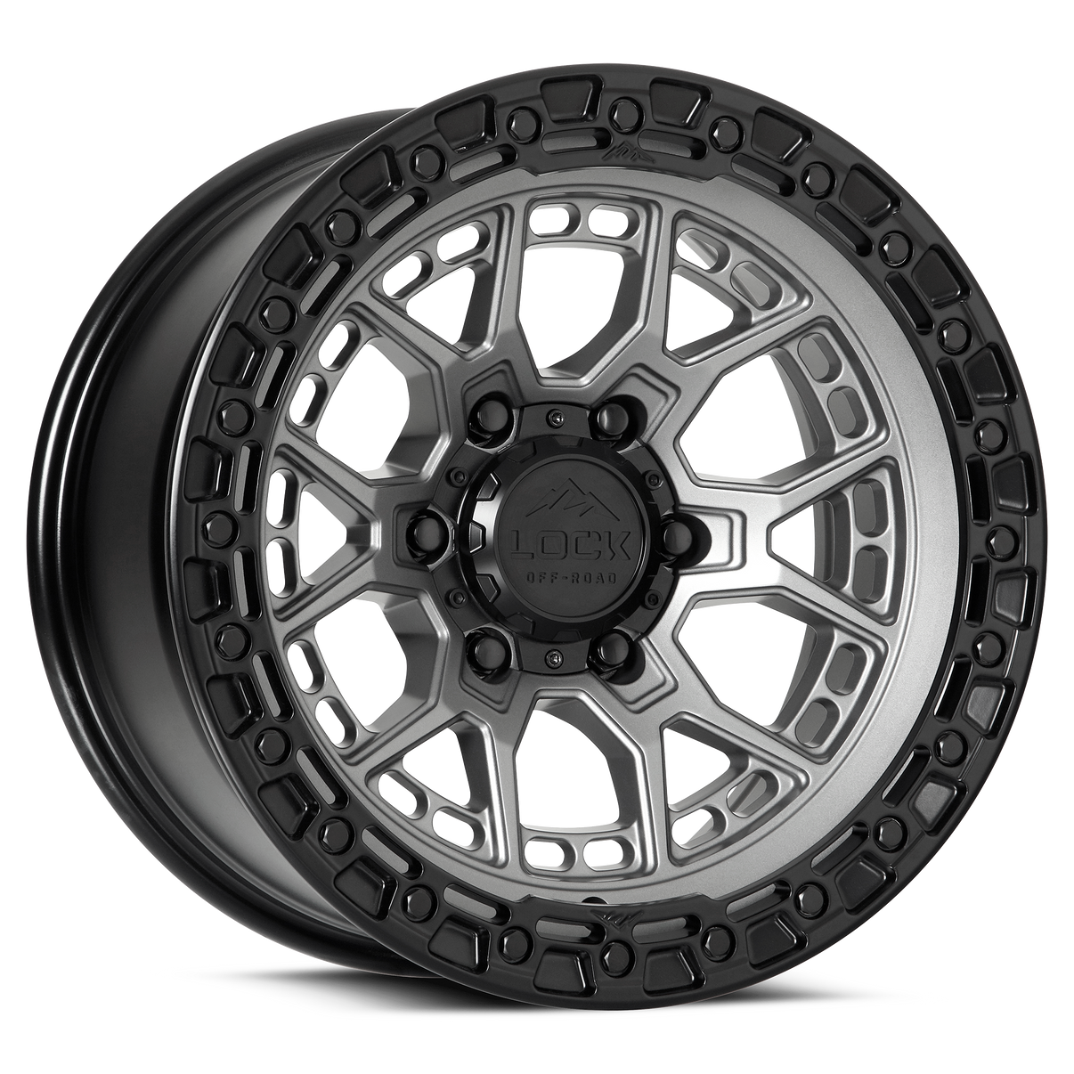 COMMANDO- MATTE GREY – Lock Off-Road Wheels