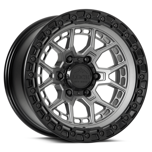 COMMANDO- MATTE GREY – Lock Off-Road Wheels