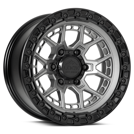 COMMANDO- MATTE GREY – Lock Off-Road Wheels