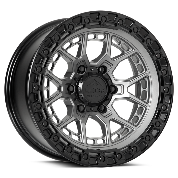 COMMANDO- MATTE GREY – Lock Off-Road Wheels