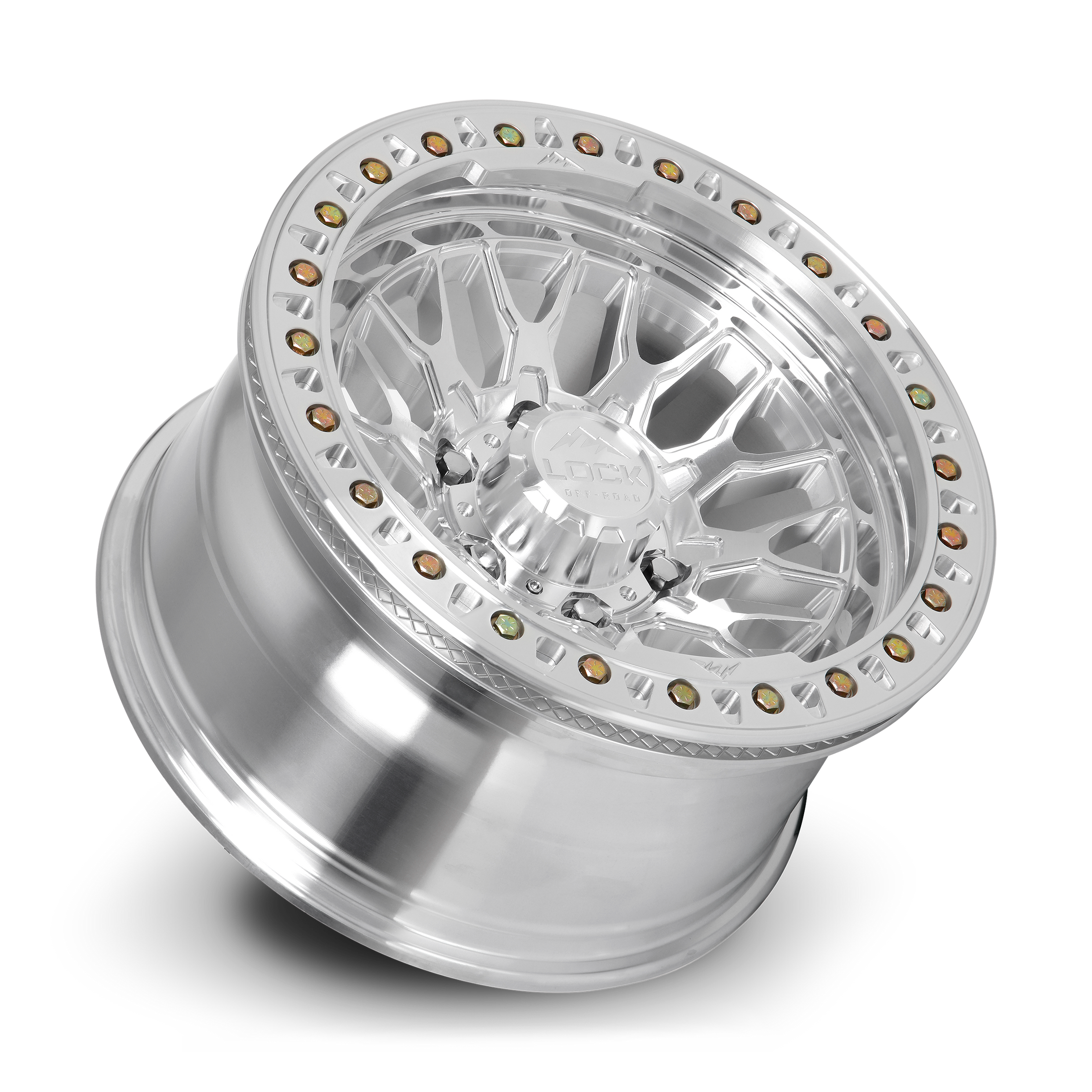 INVADER BEADLOCK - MACHINE FACE POLISH – Lock Off-Road Wheels