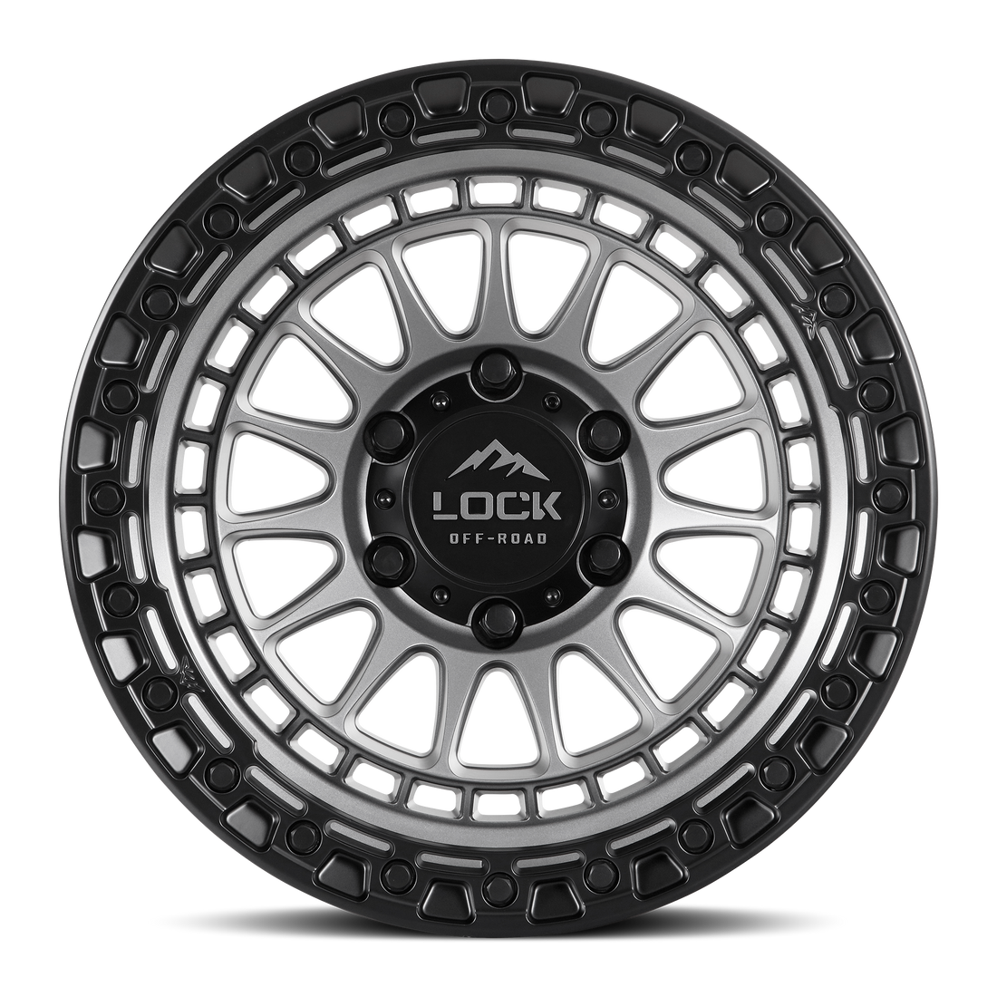 MOJAVE - MATTE GREY – Lock Off-Road Wheels