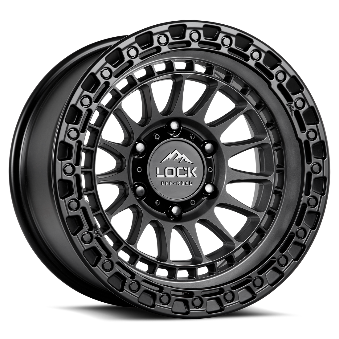 MOJAVE - MATTE GREY – Lock Off-Road Wheels