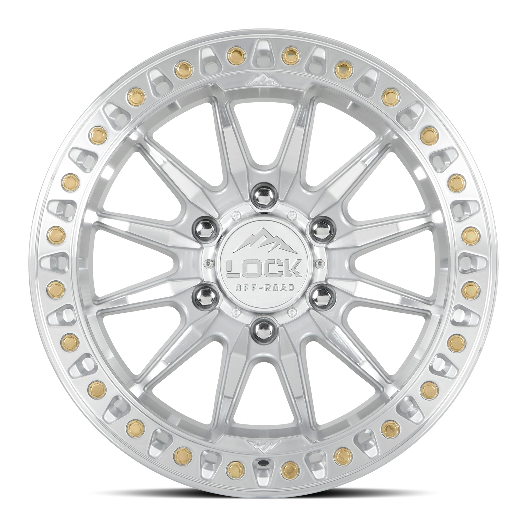 TRAIL- MACHINE WITH CLEAR COAT – Lock Off-Road Wheels