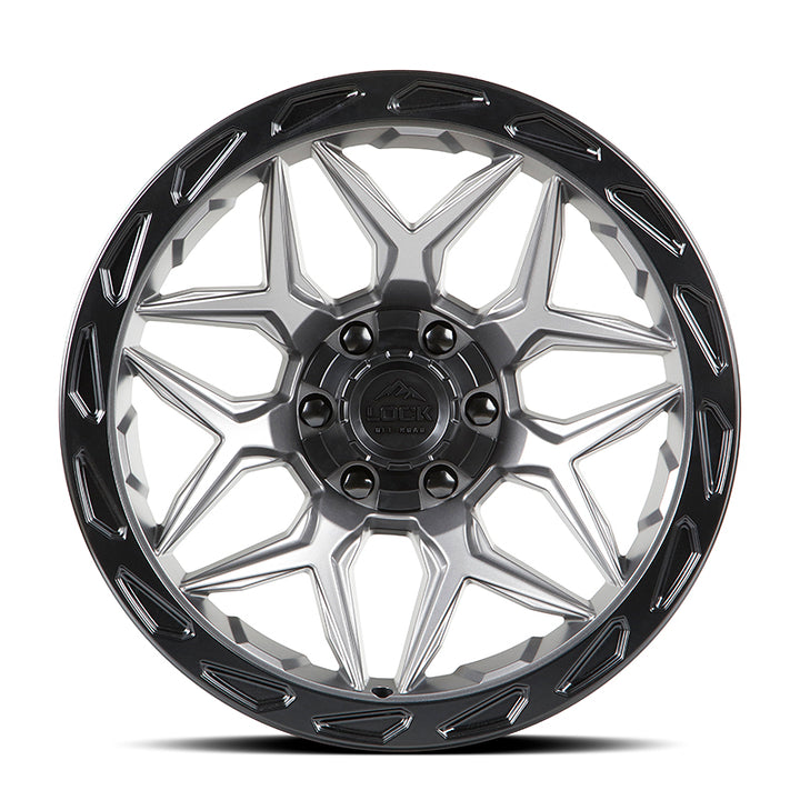 MATRIX- MATTE GREY – Lock Off-Road Wheels